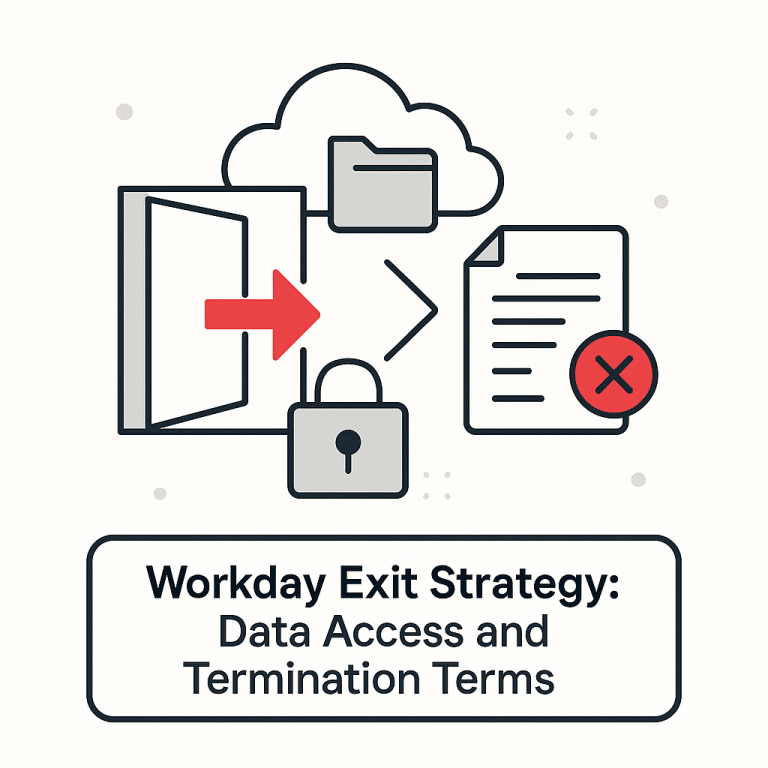 Workday Exit Strategy: Data Access and Termination Terms